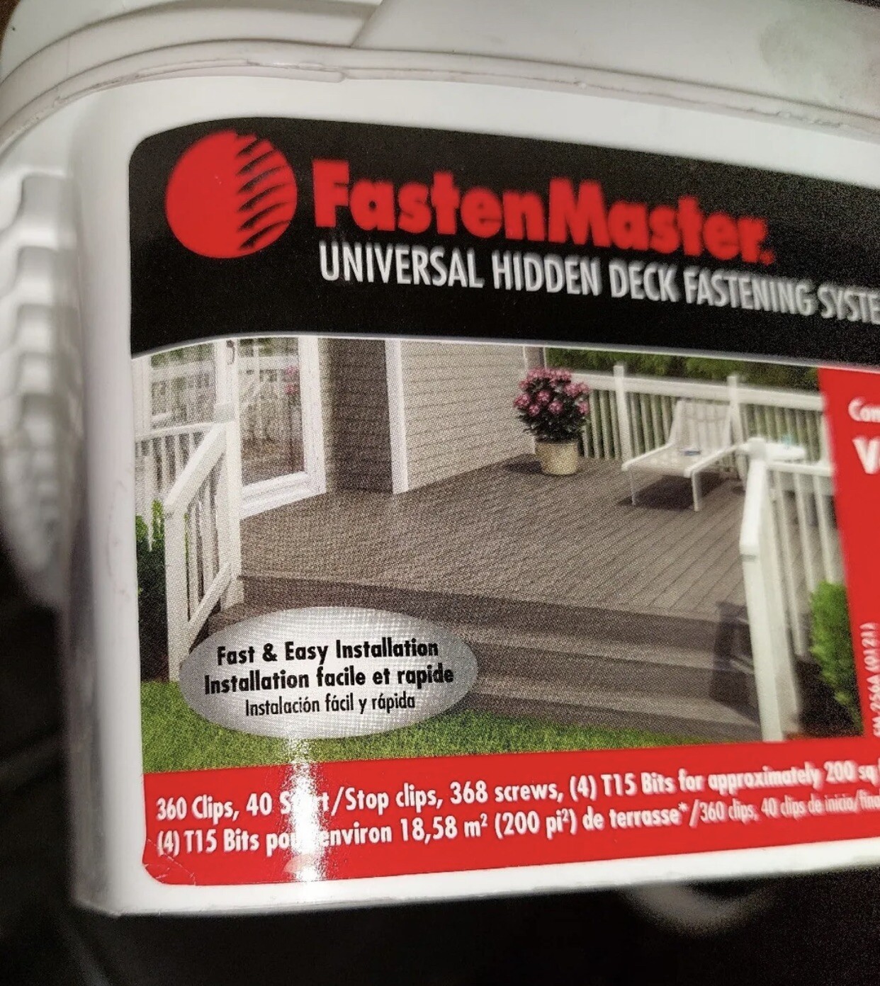 400pcs FASTENMASTER UNIVERSAL COMPOSITE DECKING FASTENERS FOR TREX ...