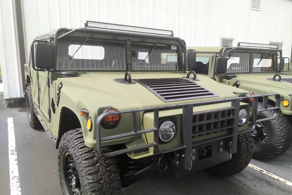 Humvee Brushguard - Luverne Style M998 M1123 M1151 M1152 military ...