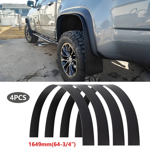 Universal Fender Flares Extra Wide Body Flexible Car Truck Wheel Arches ...