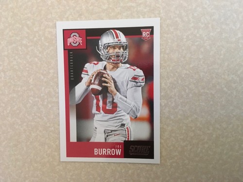 2020 Panini Score Joe Burrow rookie card #438 Ohio St., LSU, Bengals | eBay