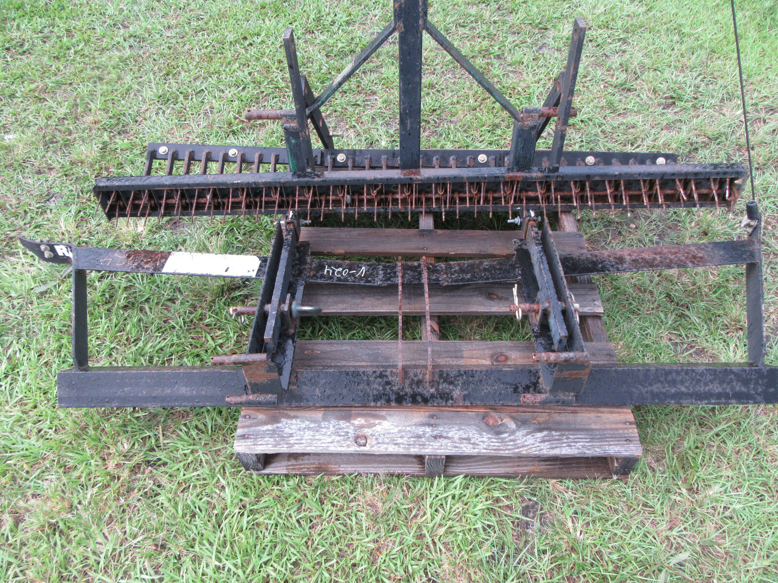 RAHN GL 650 INFIELD GROOMER Grader Scariffier Mounts 3 pt Hitch Small ...