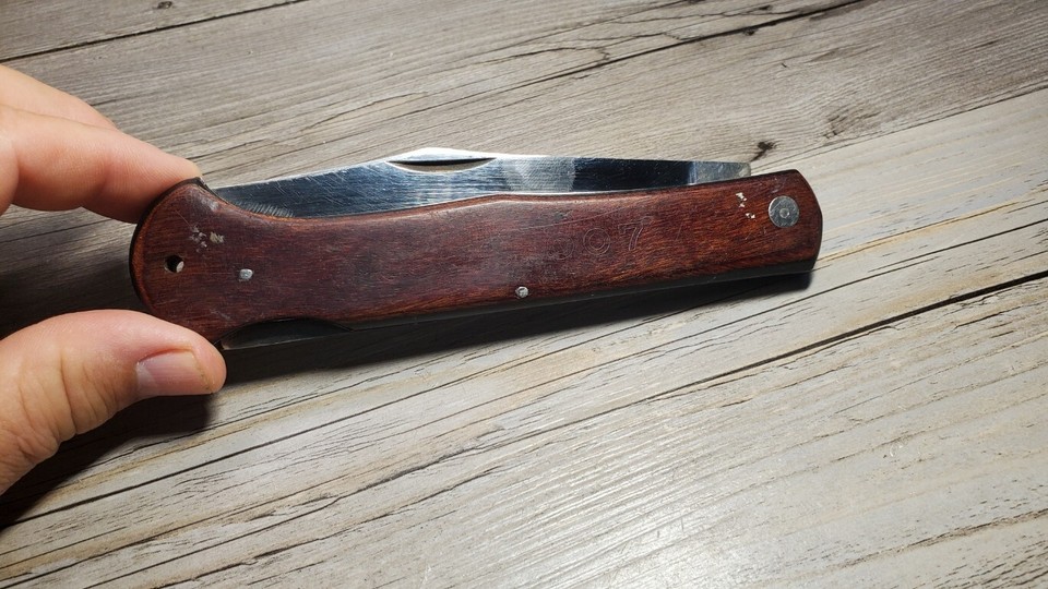 ORIGINAL VINTAGE CLASSIC BIG STREET FOLDING KNIFE ROMO 007 DMOR | eBay