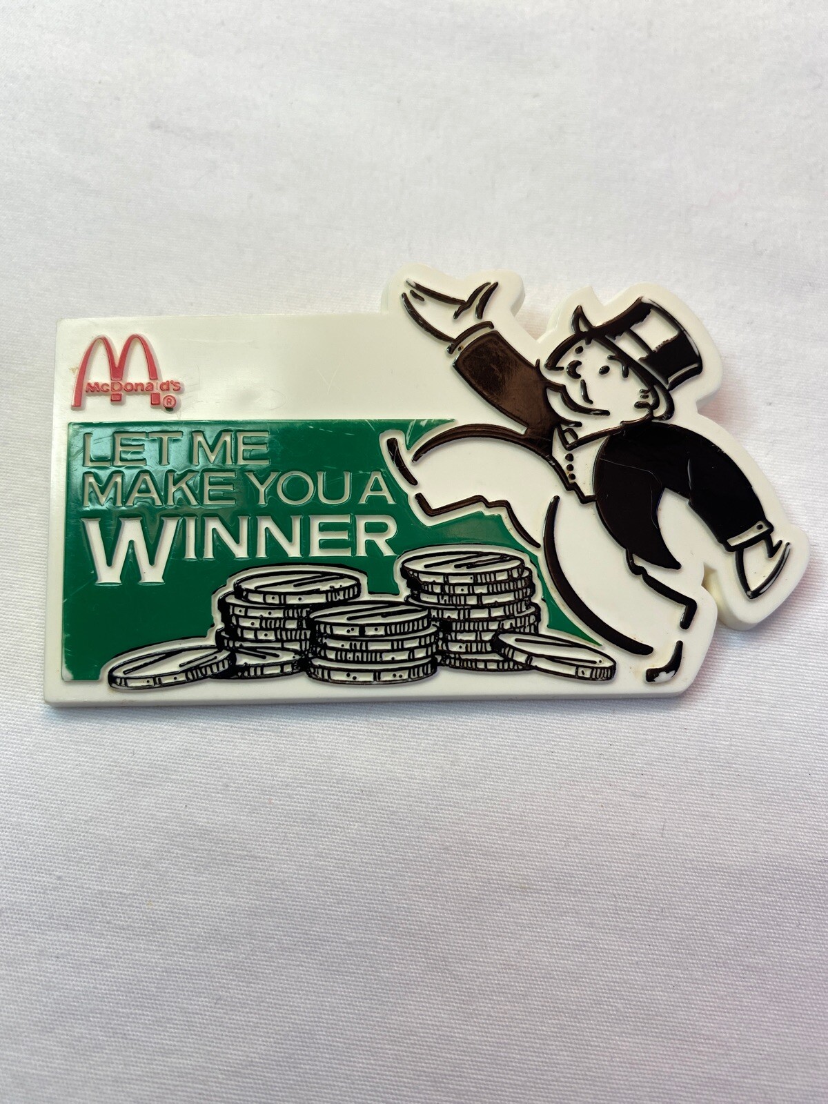 Mcdonalds Employee Monopoly Badge | eBay