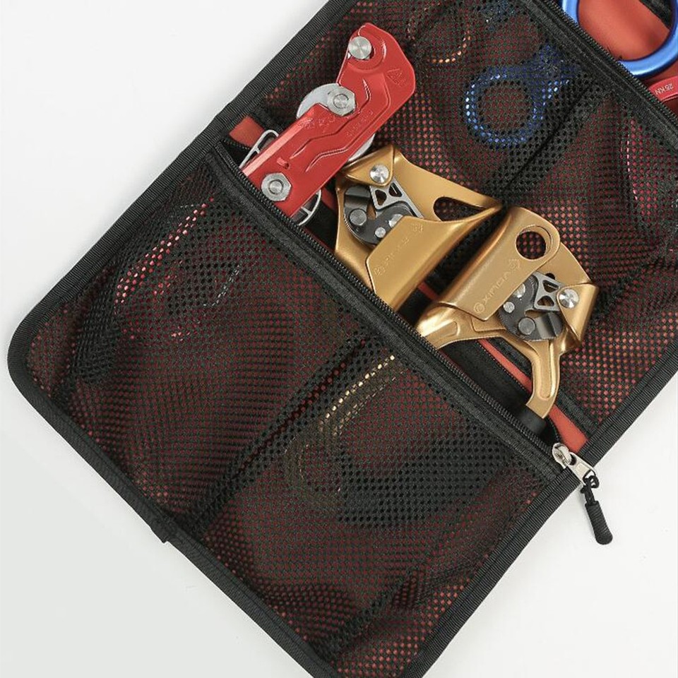 Rock Climbing Carabiner Roll, Nylon Waterproof D- Locking | eBay UK