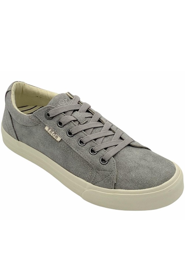 Taos Canvas Lace-Up Sneakers Plim Soul Gray Wash | eBay