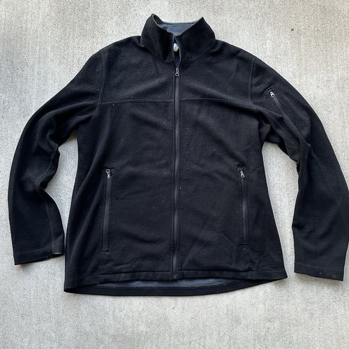 Ibex Merino Wool Shak Jacket Zip Up Black Men Large Outdoor | eBay
