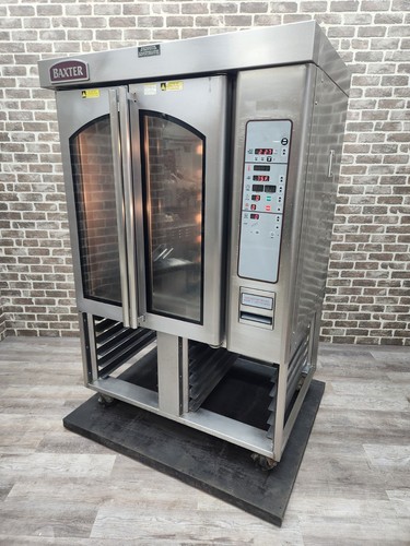 Baxter 48" Natural Gas Mini Rotating Rack Convection Bakery Oven OV310G ...