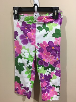 heartstrings Girls Flowered Pants Size 6 Side Zipper | eBay