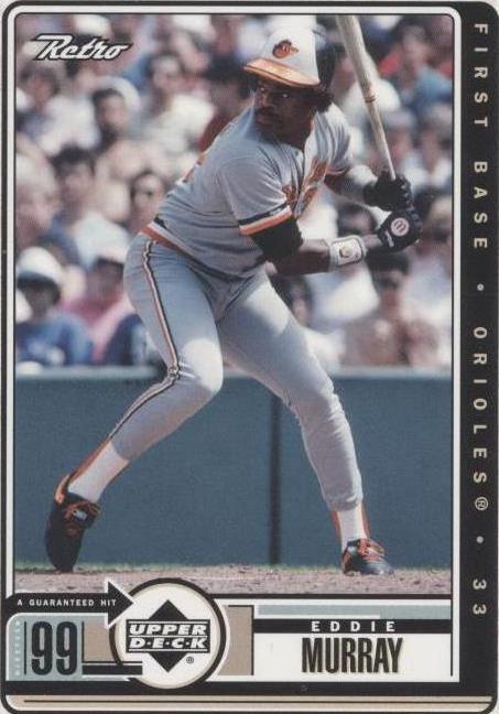 1999 Upper Deck Retro - Eddie Murray #109 for sale online | eBay