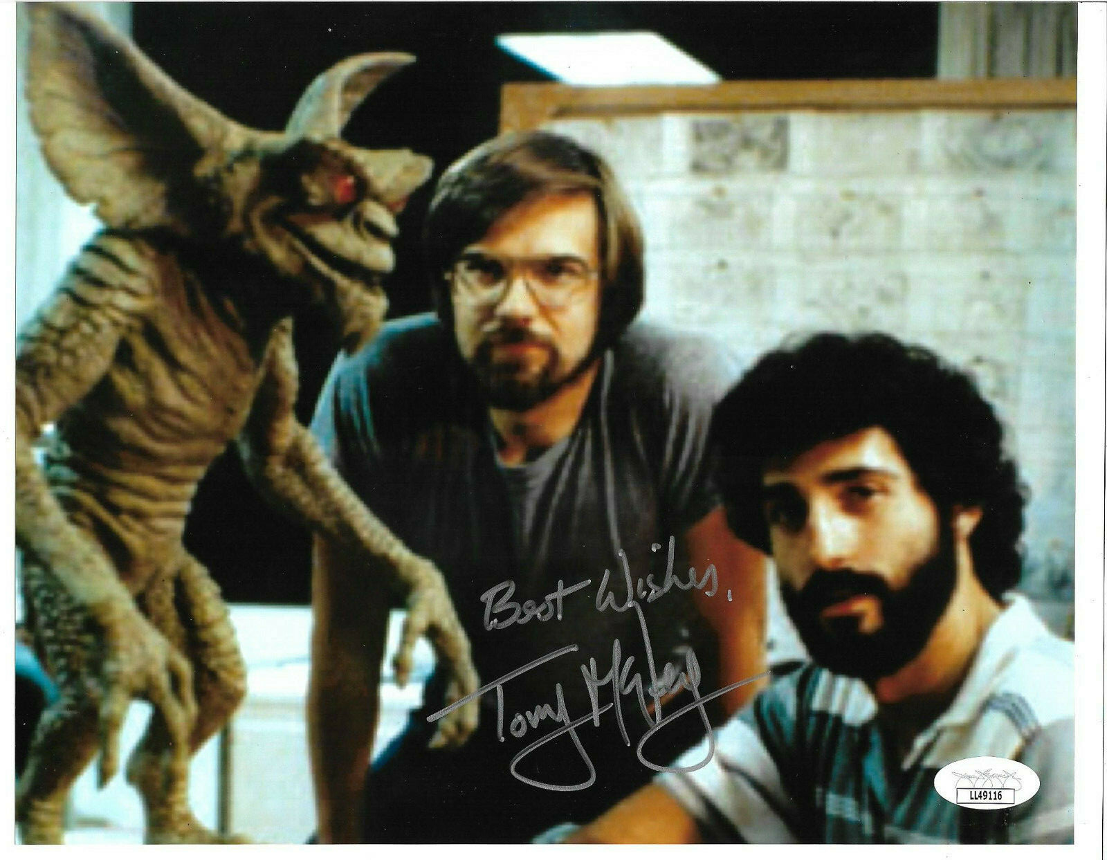 Tony McVey Signed 8x10 Photo Autographed, Gremlins, Creature Sculptor ...