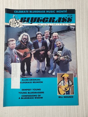 Bluegrass Unlimited Magazine May 1992 Bill Mounce | eBay