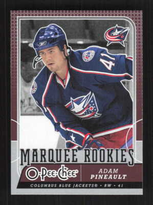 Adam Pineault RC 2008-09 O-Pee-Chee Columbus Blue Jackets #543 | eBay