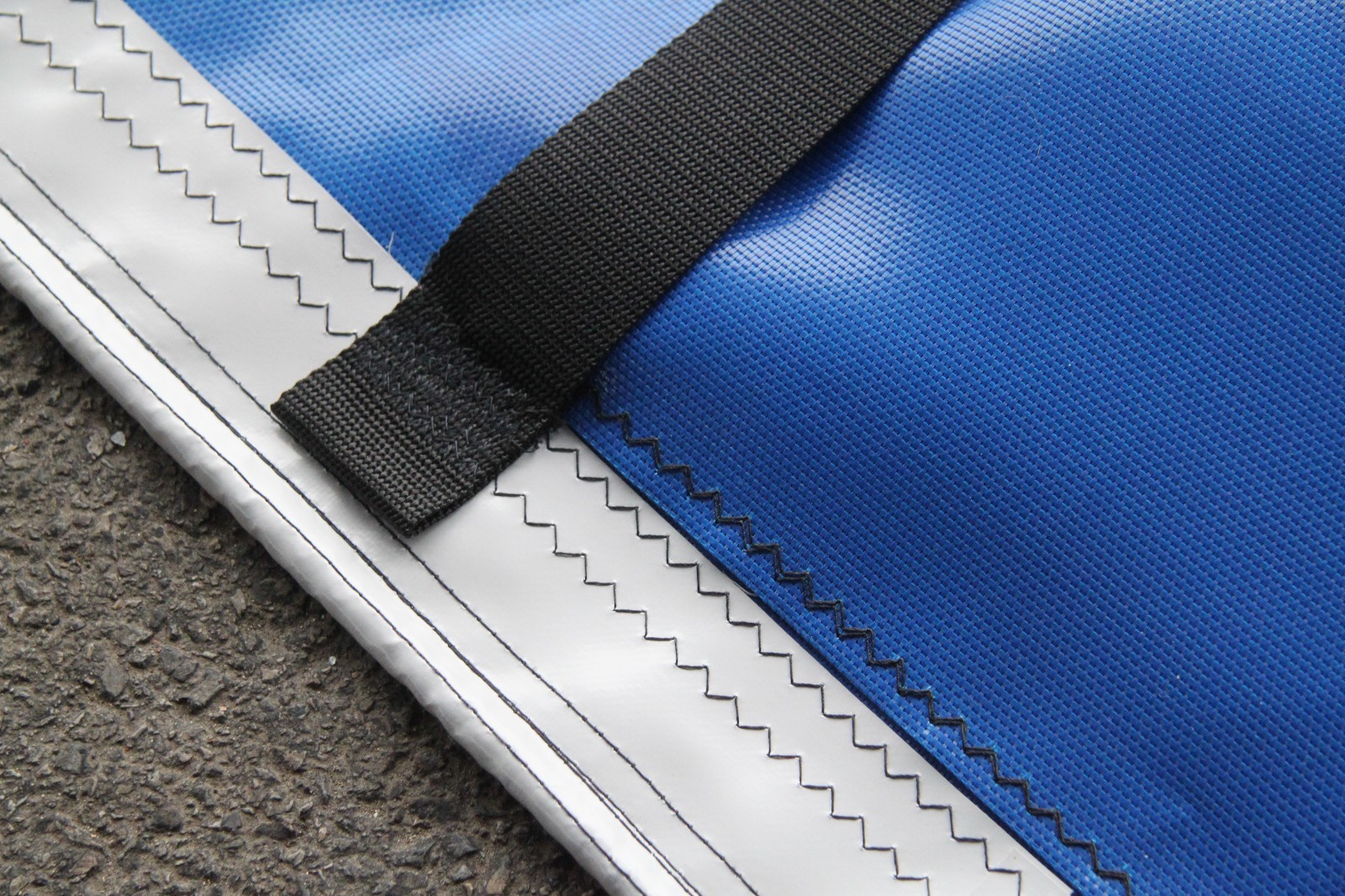 Prindle 18 Trampoline Blue Mesh With Vinyl tough wrap tramp (Color Options) | eBay