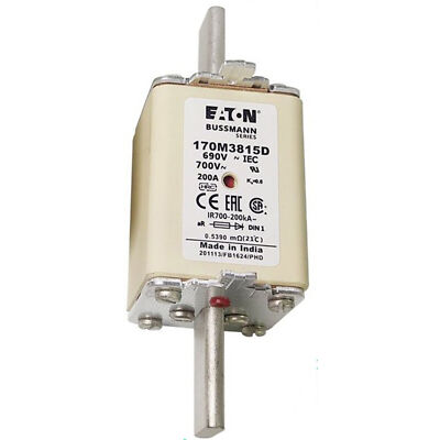 one new Bussmann fuse 170M3815D 200A 690V Fast Shipping | eBay