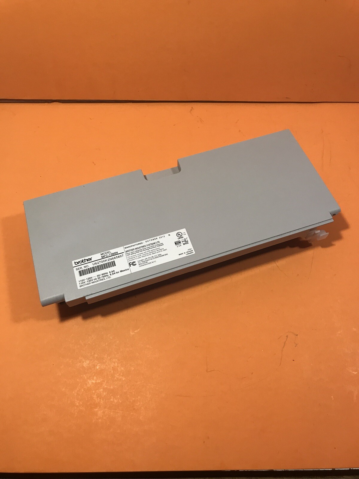 Brother All-in-One MFC-7360N Printer Back Cover | eBay