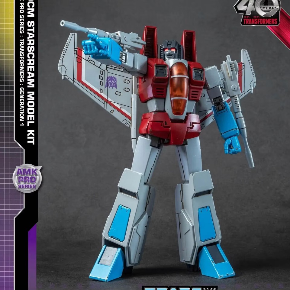 Yolopark Transformers Starscream Generation One AMK PRO Series 19cm ...
