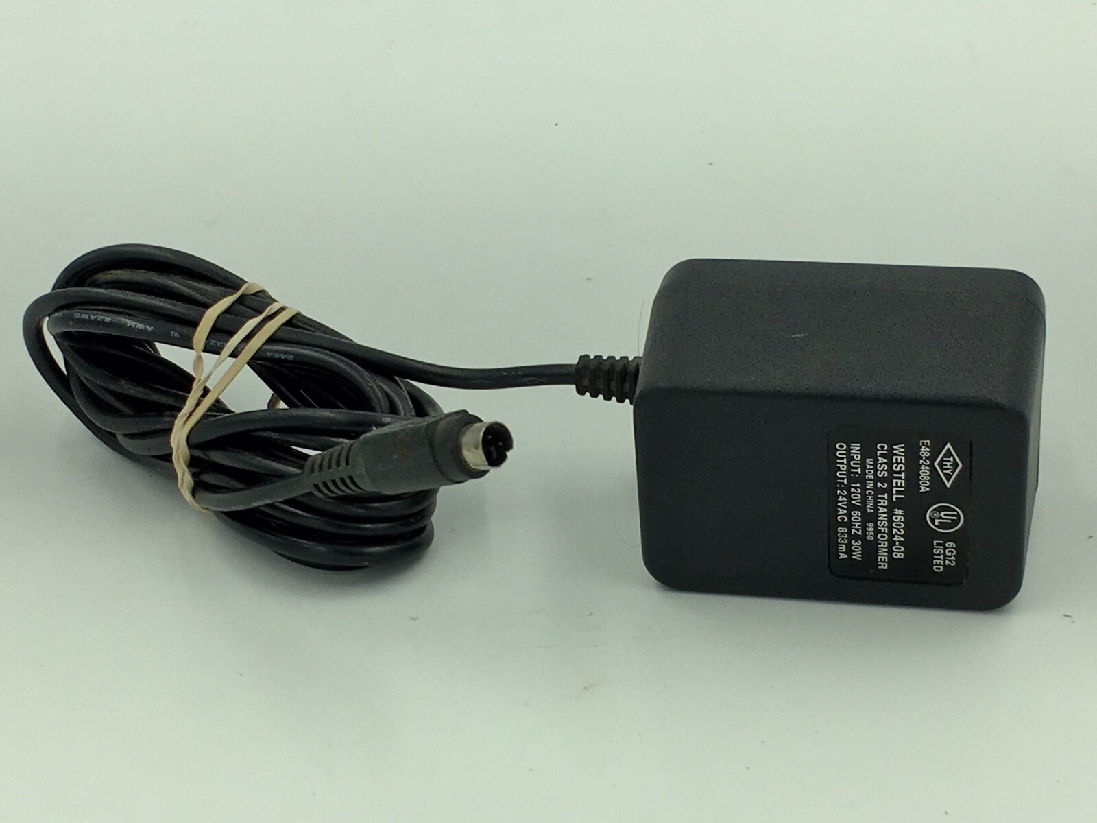 Westell 6024-08 Class 2 Transformer Output 24V AC 833mA Power Supply ...