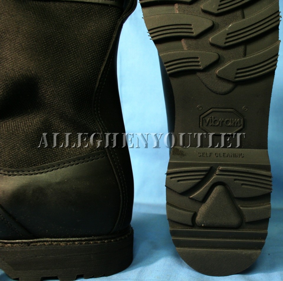 US Military Black GORETEX ICB COMBAT BOOTS Self Cleaning Sole Sz 7N NEW ...