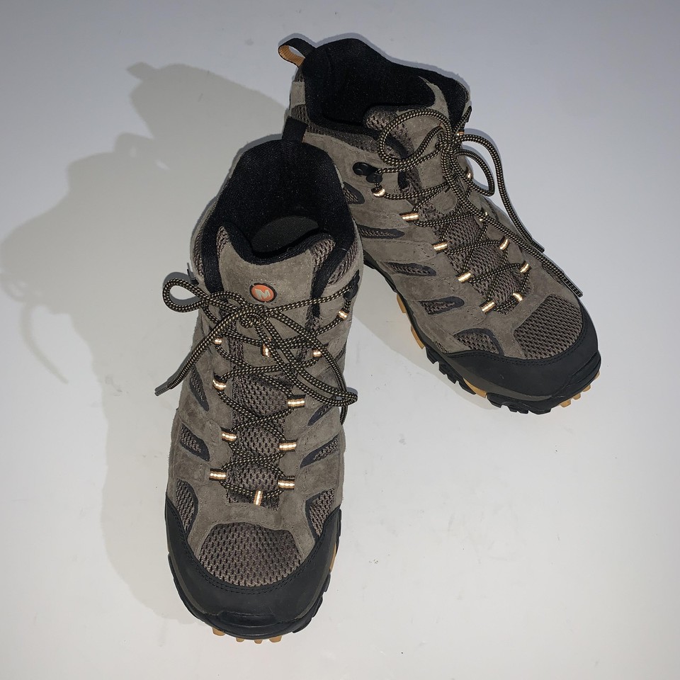 Merrell Shoes Mens Size 13 Wide Brown Moab 2 Mid Vent Hiking Trail ...