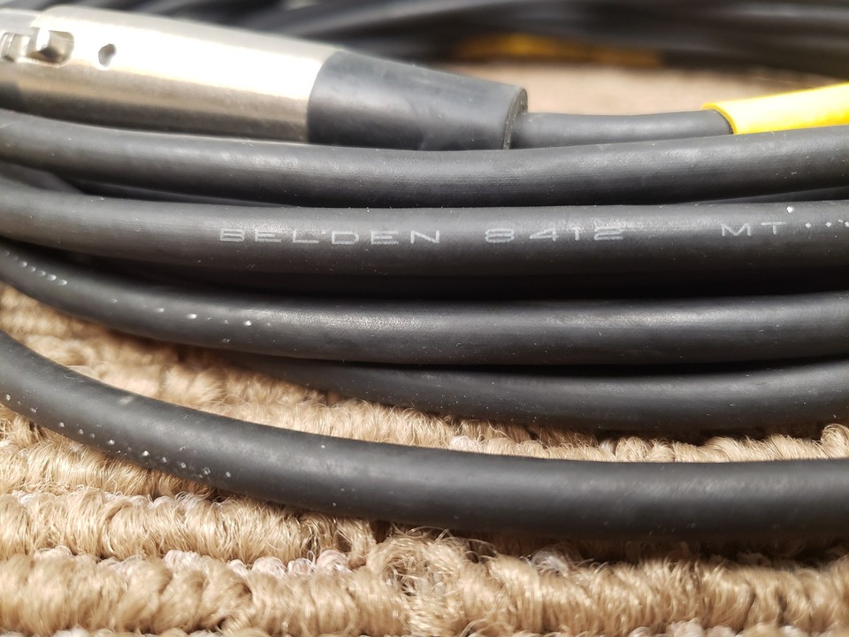 Belden 8412 25FT Mic Cable With Switchcraft Connectors 90's Vintage ...
