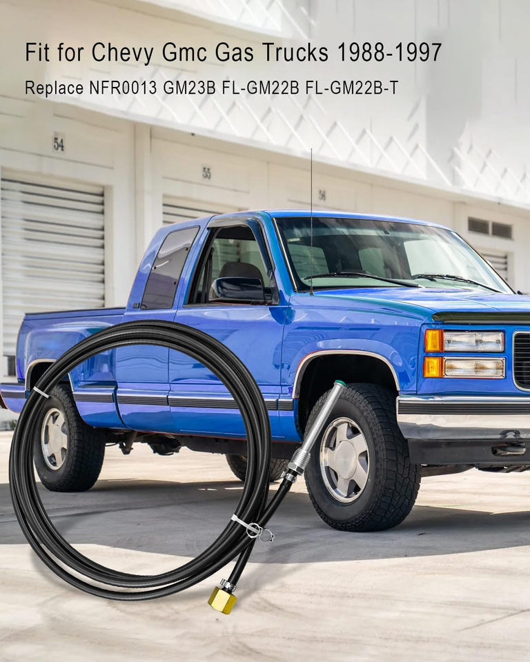 Fuel Line Replacement Kit Fit for Chevy Gmc Gas Trucks 1988-1997, Nylon ...