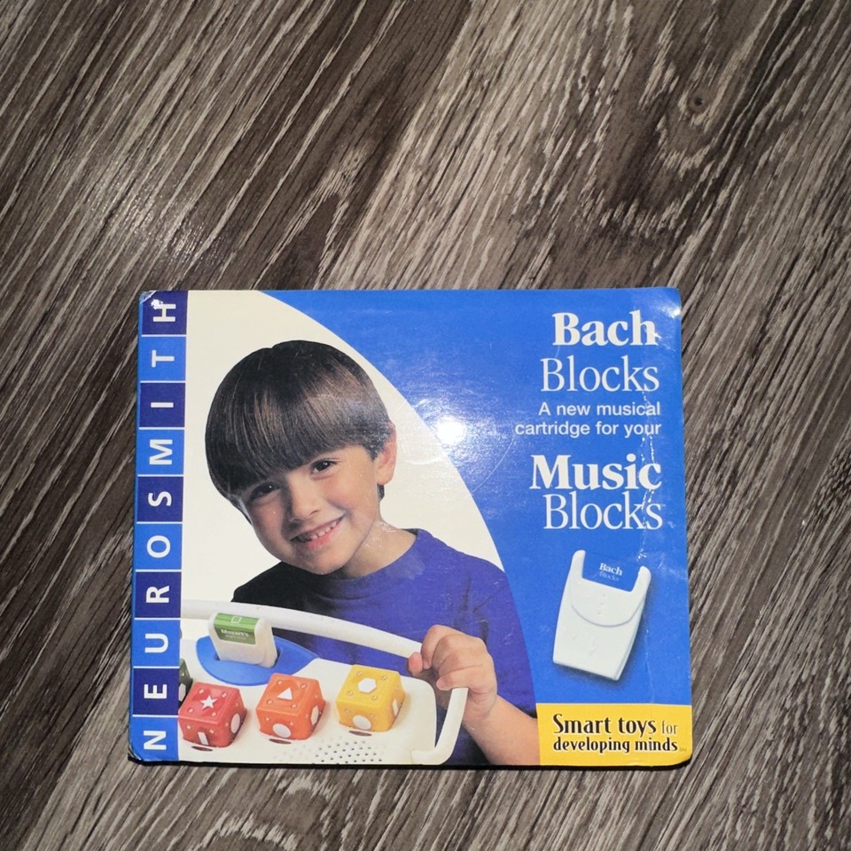 Neurosmith Music Blocks Learning Cartridge Sounds of the Orchestra Bach ...