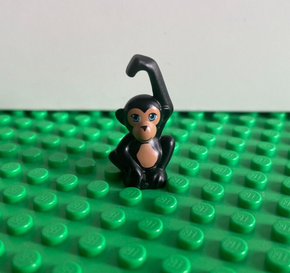 LEGO Monkey 6071287 Animal in Black (from set 41038: Jungle Rescue Base ...