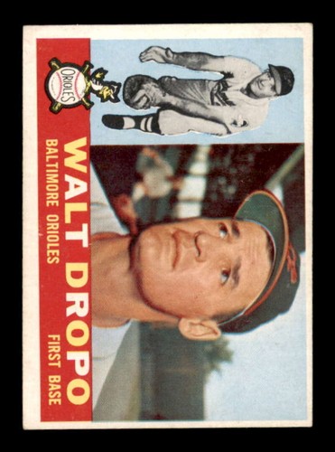 1960 Topps #79 Walt Dropo VG/VGEX Orioles 554545 | eBay