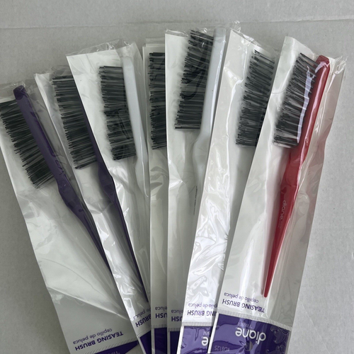 8 Diane by Fromm Hair Teasing Brush D8125 Assorted Colors Eight Brushes ...