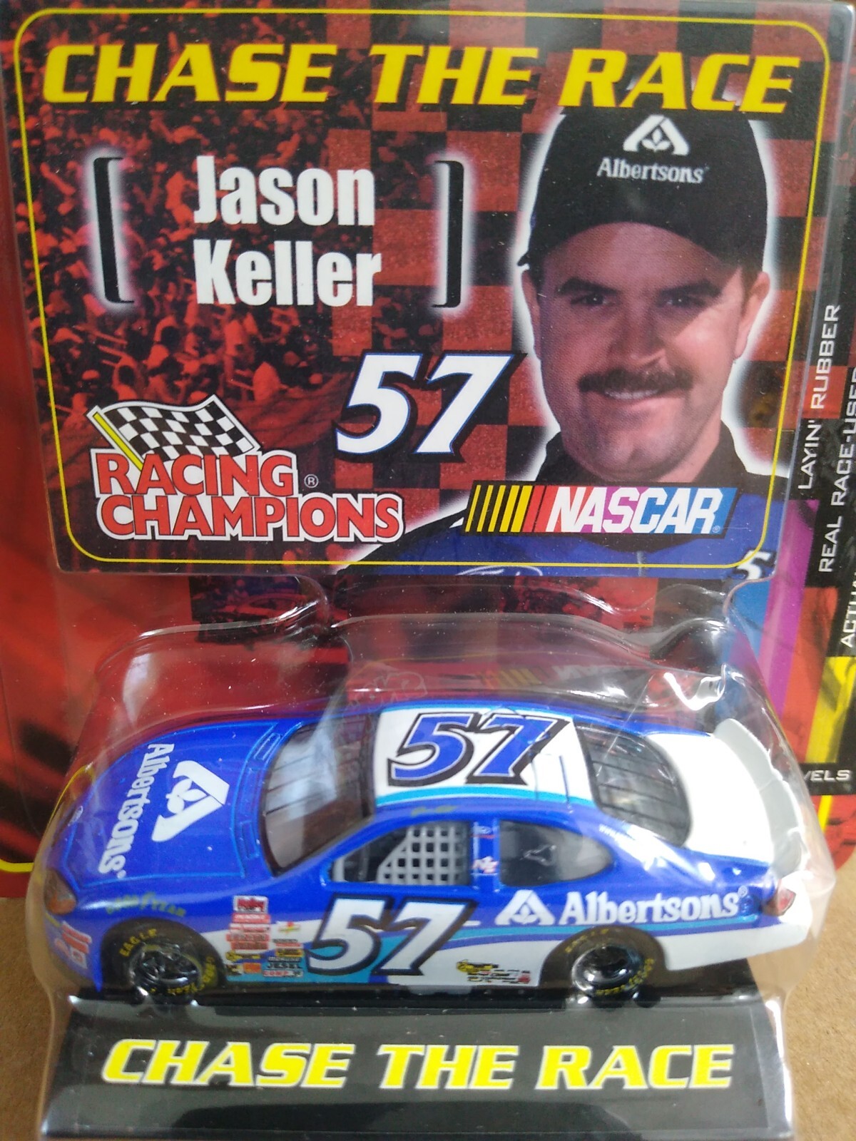 2001 Racing Champions NASCAR Chase The Race #57 Jason Keller 1:64 Ford ...