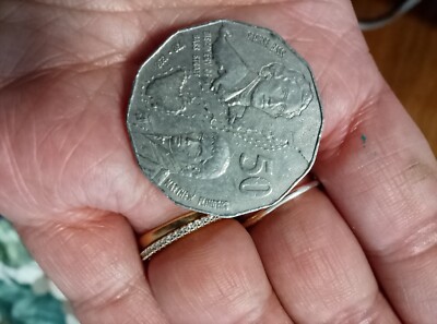 1998 50c Coin Error Double Boarded Very Rear | eBay Australia