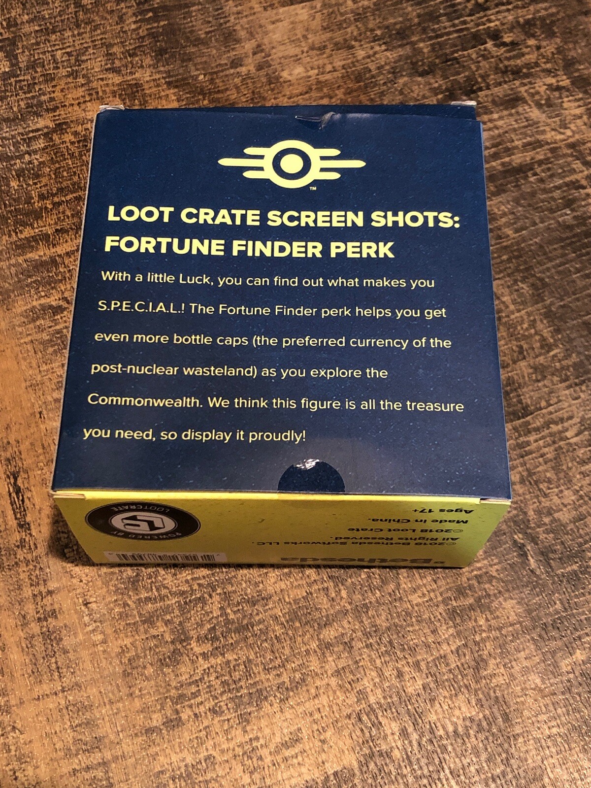 Loot Crate Fallout Fortune Finder Perk Figure New | eBay