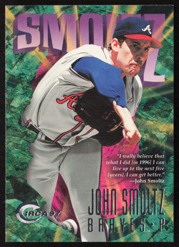 1997 Circa John Smoltz #192 Atlanta Braves | eBay