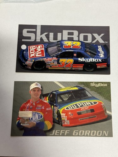 1994 Jeff Gordon Inaugural Brickyard 400 Winner Card w/ Redemption Card ...