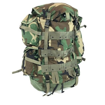 US Military Large Field Pack CFP-90 Internal Frame Woodland Camo | eBay