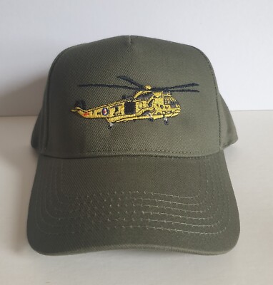 Aviation Premium Baseball Cap. Sea King Helicopter. Unisex. One Size ...