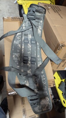 NEW US Army Large Rucksack Waist Belt Hip Belt ACU UCP Molle II Molded ...