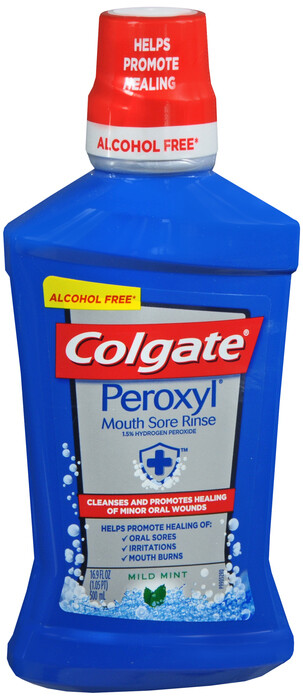 PEROXYL 1.5% MOUTH SORE RINSE MINT 16OZ | eBay