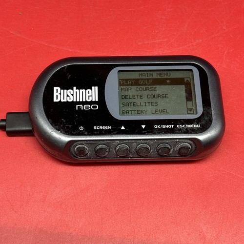 Bushnell Neo Model# 36 8050 Golf GPS Rangefinder - (B7:22) #D1 | eBay