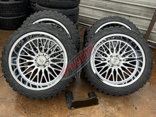 4 New 26X14 AXE CRATOS OFF ROAD RIMS TIRE WHEELS 8 LUG 8X180 CHEVY GMC ...