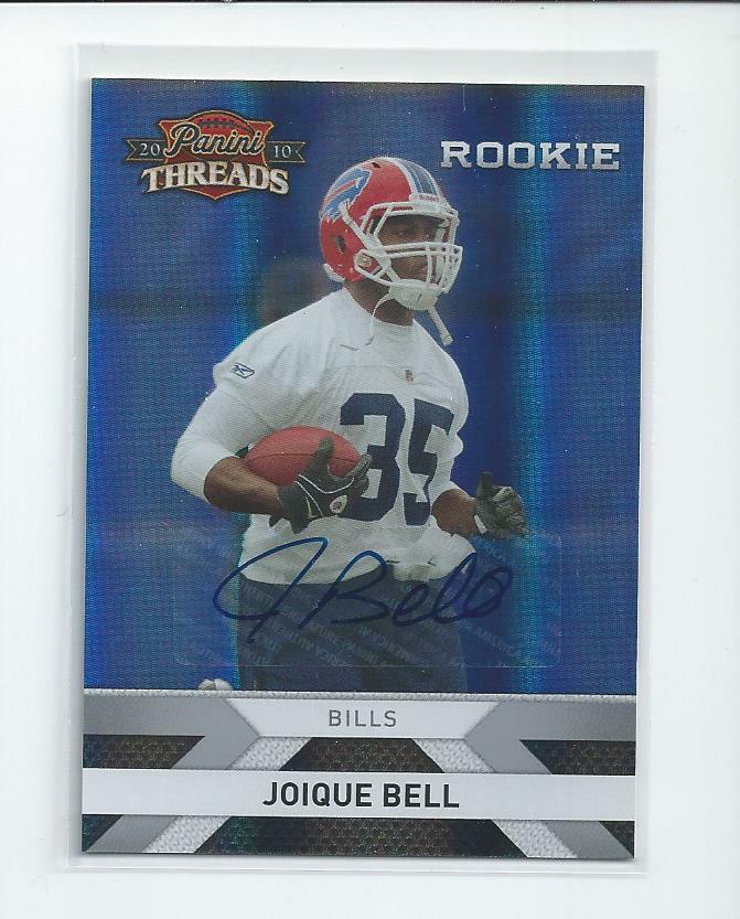 Joique Bell 2010 Panini Threads Autographs Silver | eBay