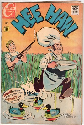 HEE HAW #2 1970 Charlton TV Country Music Comic Book ROY & BUCK DUCK ...