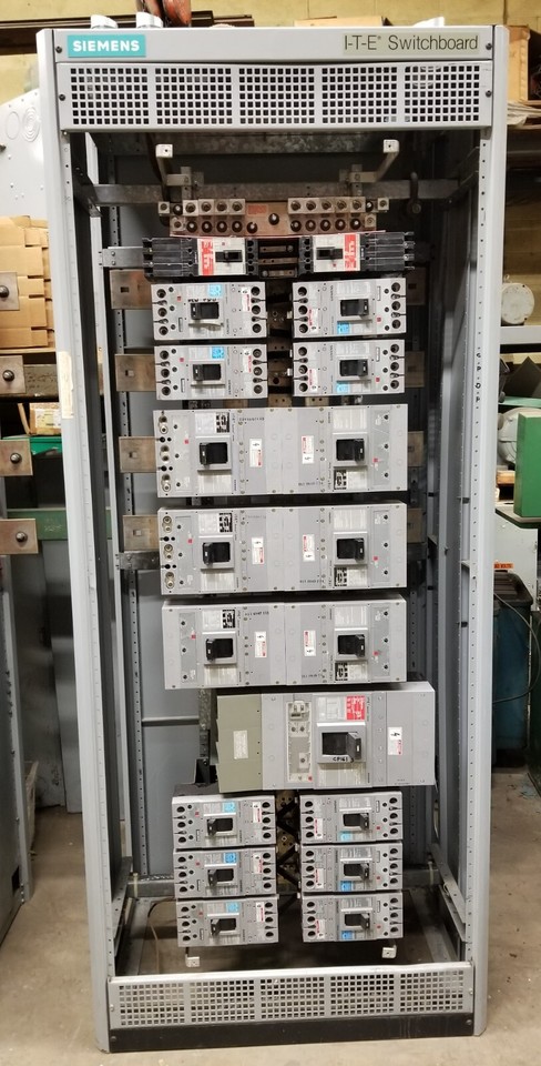 ITE 2000A 2000 Amp 480Y/277V 19 Space Switchboard Panelboard with 1200A ...