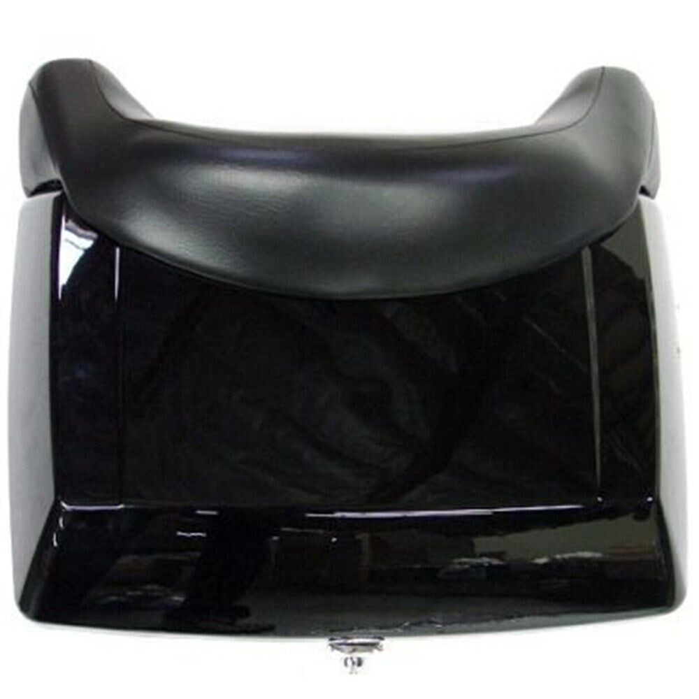 Black Tour Trunk Pack For Harley Softail Dyna Electra Glide Road King ...