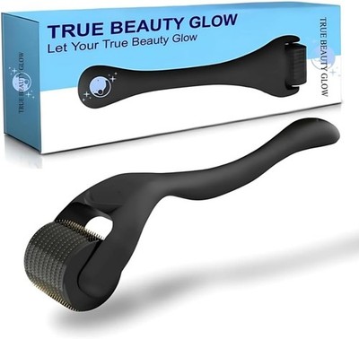 DERMA ROLLER 540 Titanium Micro Needle Facial Skin Roller Cellulite ...