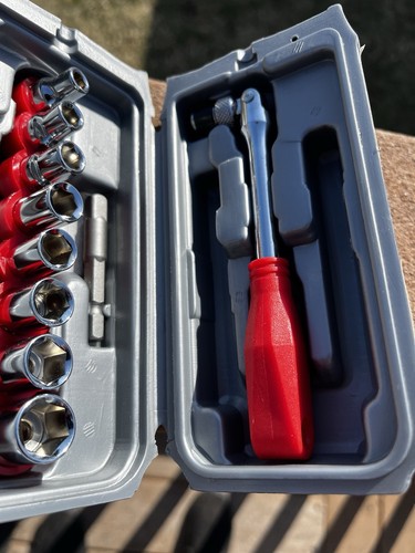 Rare Vintage Genuine Budweiser Can Tool Kit Screwdriver and Socket Set ...