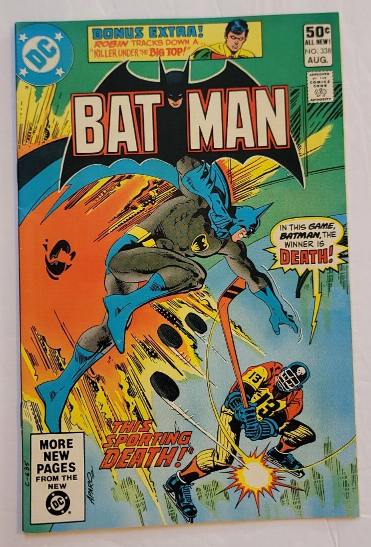 Batman #338 1st app. and Origin of the Sportsman DC Comics 1981 | eBay