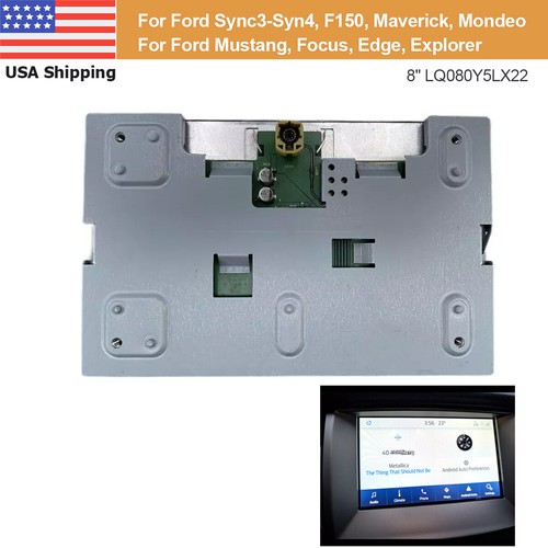 8" LCD Display Screen LQ080Y5LX22 for Ford Sync3-Syn4 F150 Maverick ...