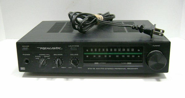 Vintage Realistic 31-1965 Sta-12 Am/fm Stereo Personal Receiver RARE ...