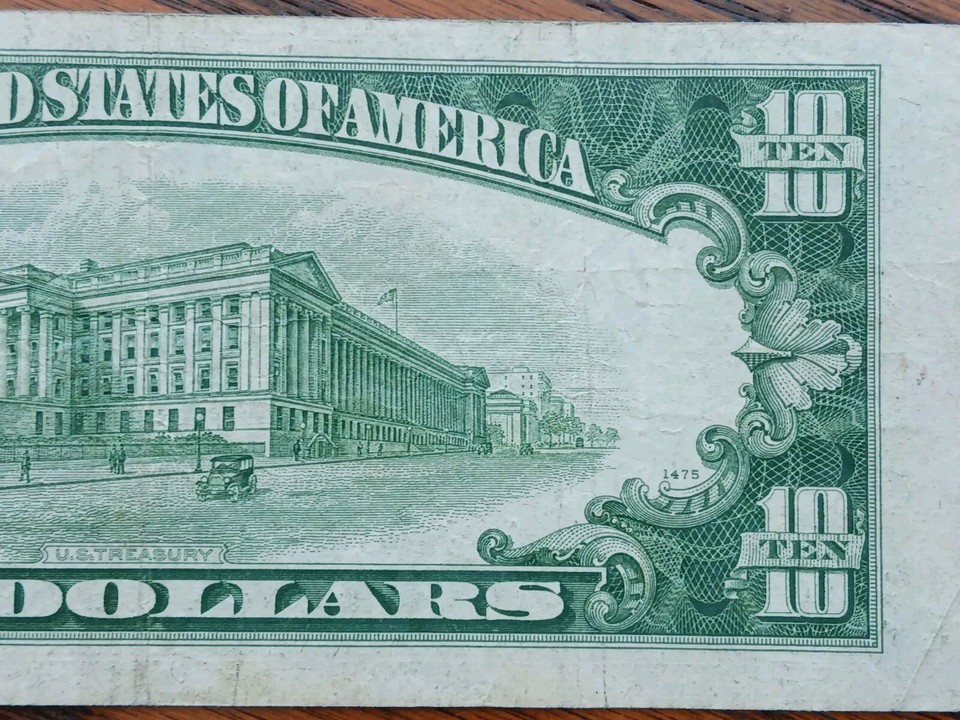 Federal Reserve Note - 1950A $10.00 Star Note San Francisco | eBay